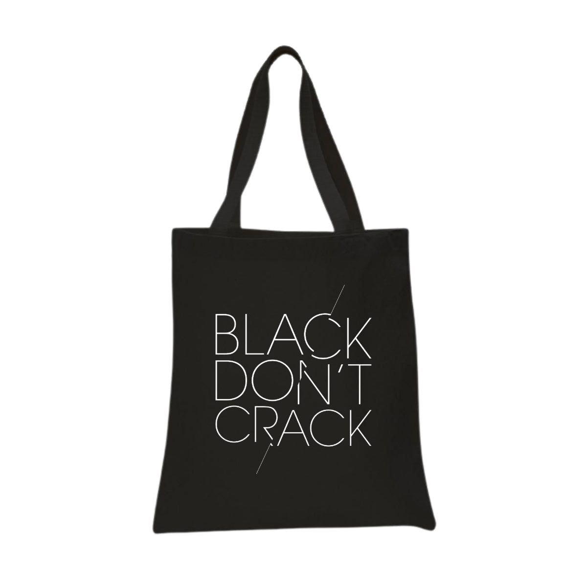 Black Don't Crack Canvas Small Tote Bag Top – Black Don't Crack®